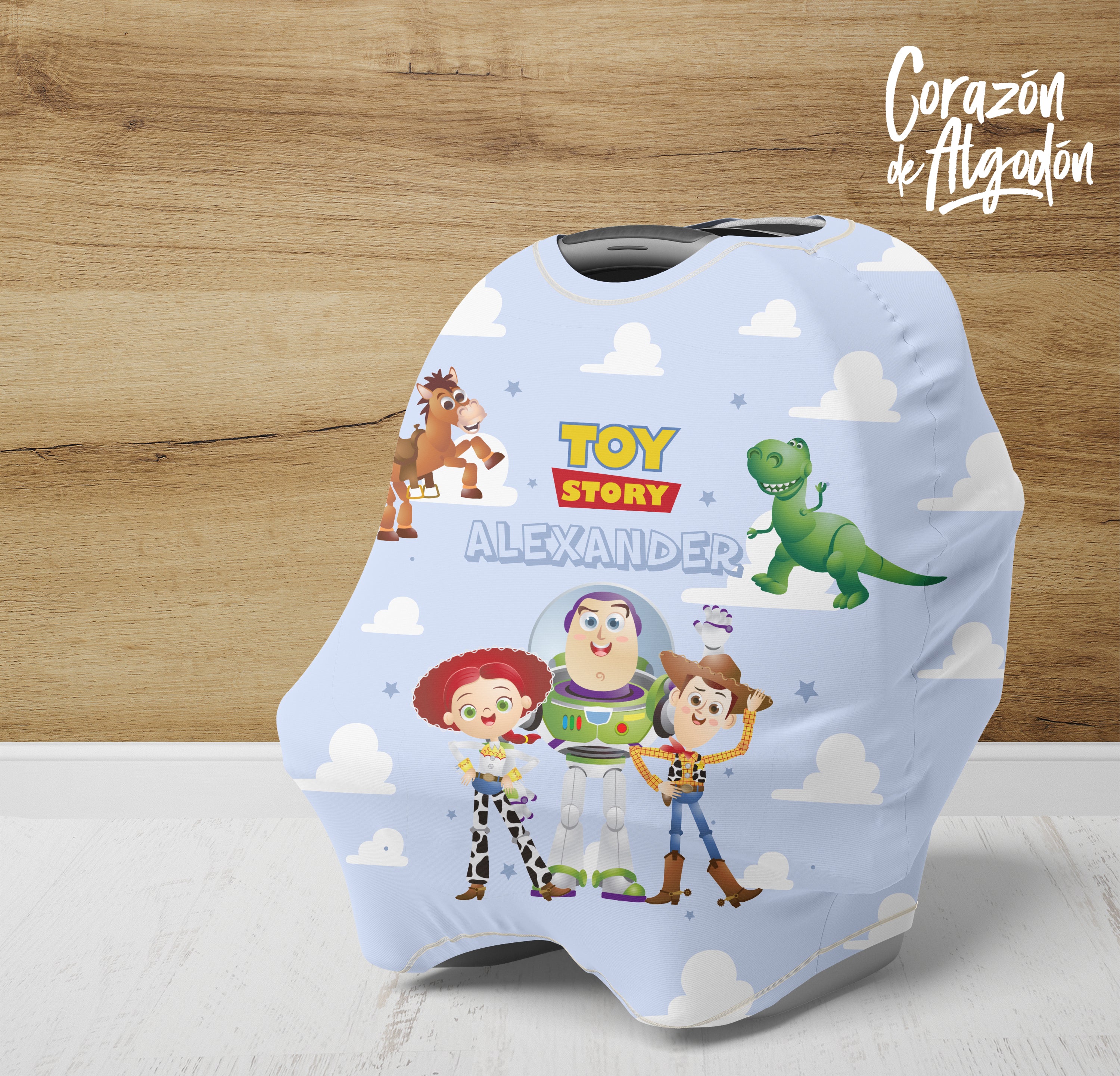 Baby cover Toy Story Alexander – Corazon De Algodon