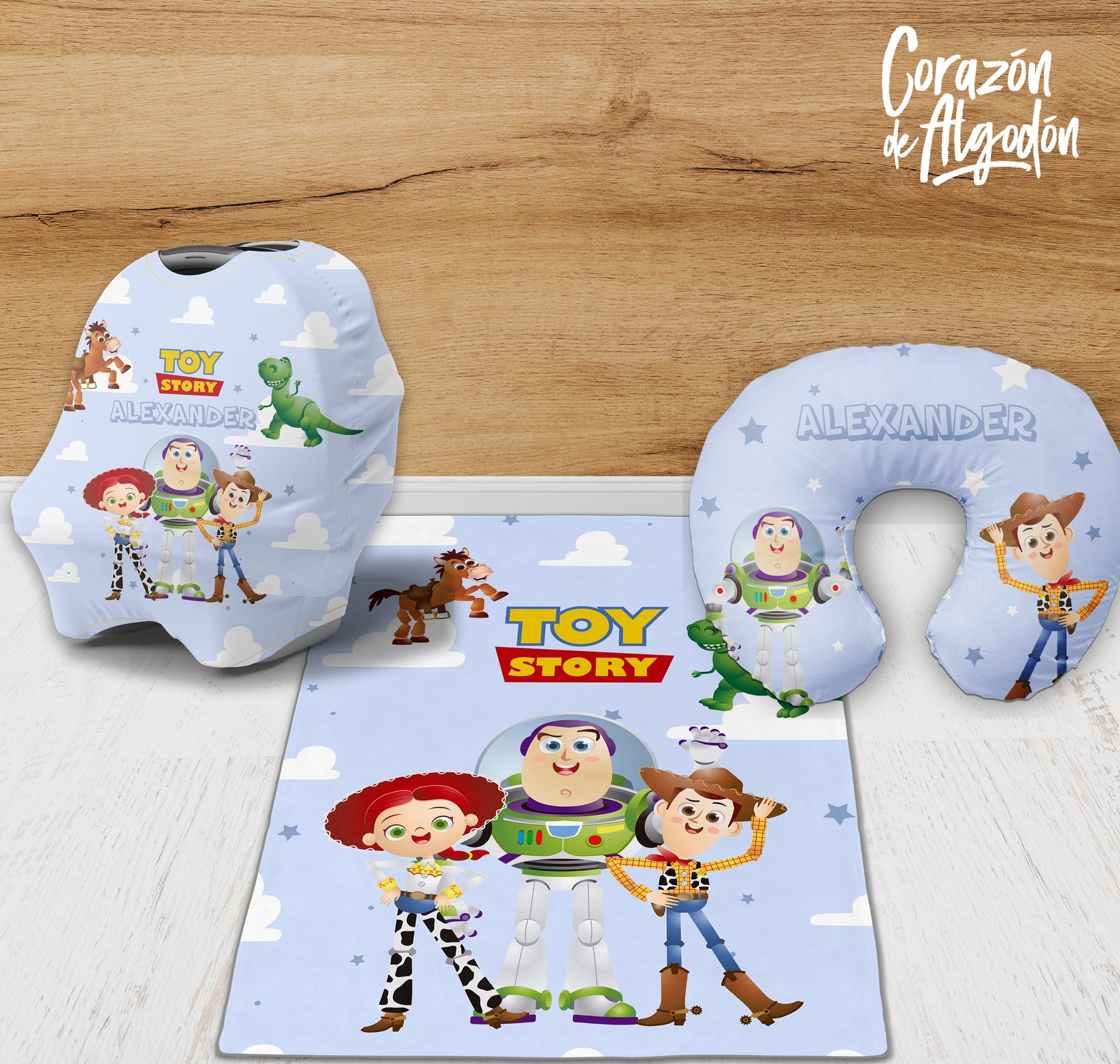 Kit de recién nacido Toy Story Alexander – Corazon De Algodon