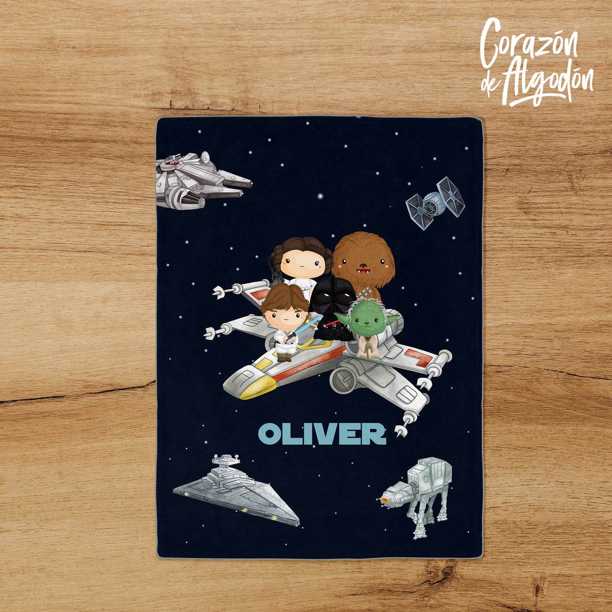 Manta polar Star Wars Oliver – Corazon De Algodon