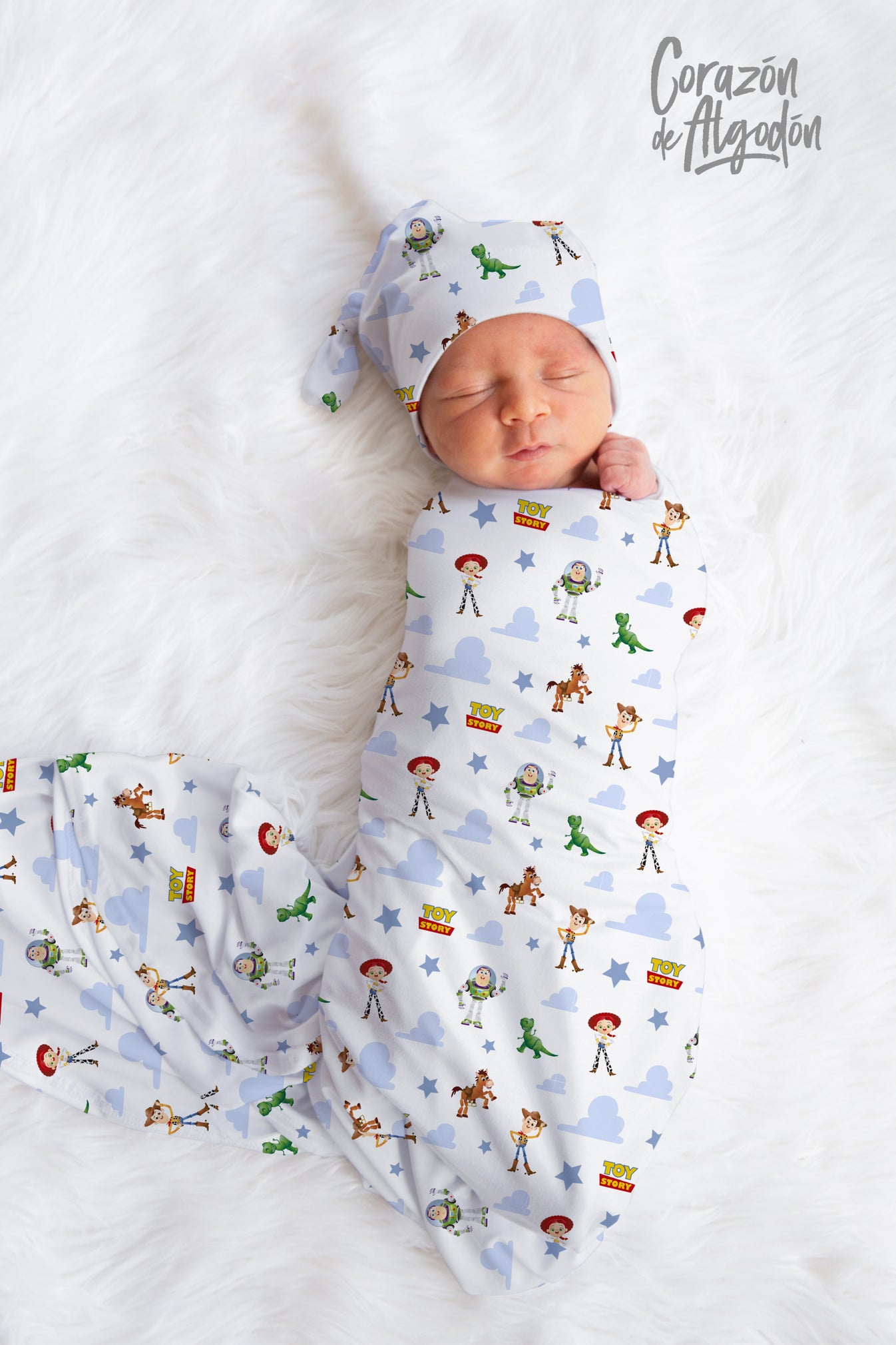 Swaddle Toy Story Alexander – Corazon De Algodon